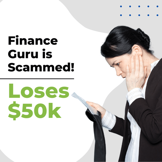 Financial Advisor Loses $50K To A Scammer - Compushooter LLC